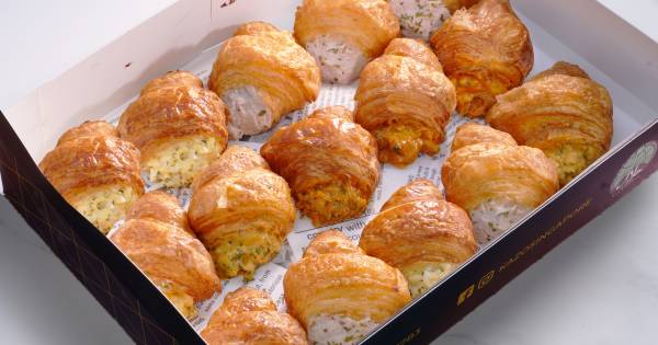 Mini Croissant Sandwiches Set